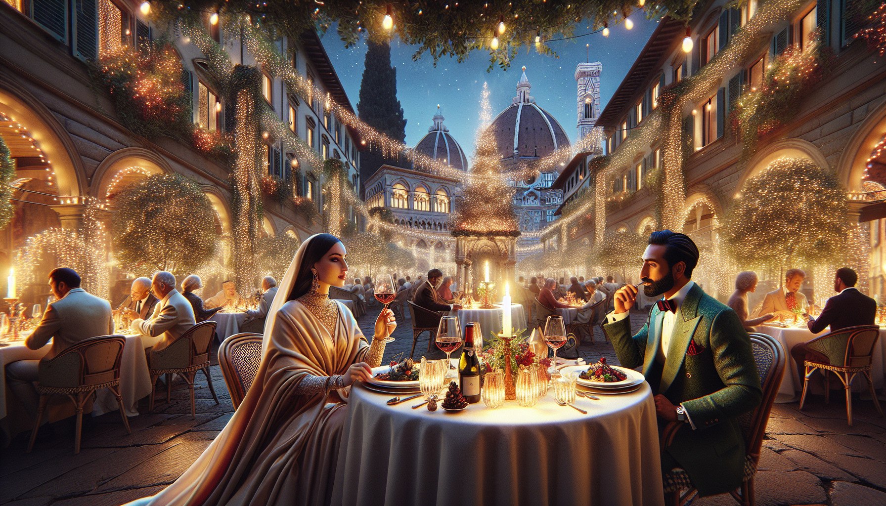 Magical Christmas Dining in Florence's Finest Spots