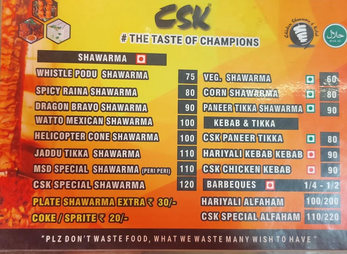 CSK FOOD TRUCK PATTUKKOTTAI, Pattukkottai - Restaurant reviews