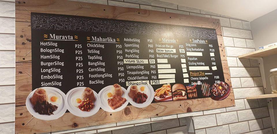 Menu at Lafang 'ers Food Station restaurant, Quezon City