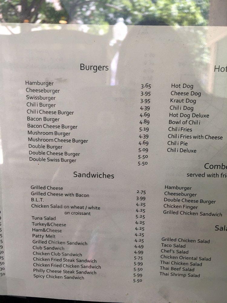 Menu at J's Burgers N' More fast food, Fort Worth