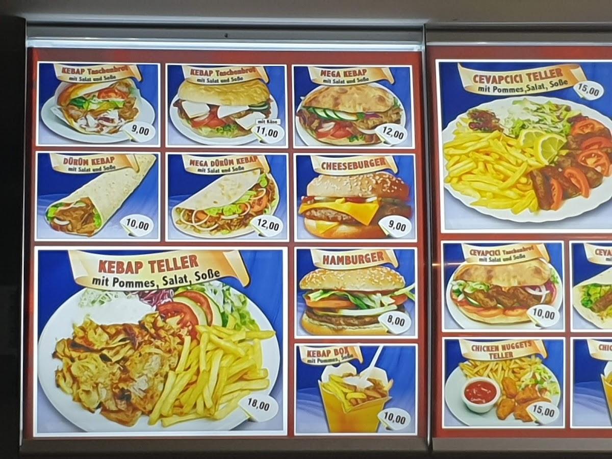 Menu at mig-mig Kebab & pizzeria, Churwalden