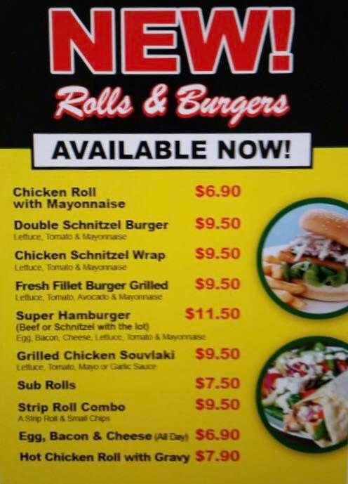 Menu at Cranbourne Charcoal Chicken restaurant, Cranbourne, 88/90 High St