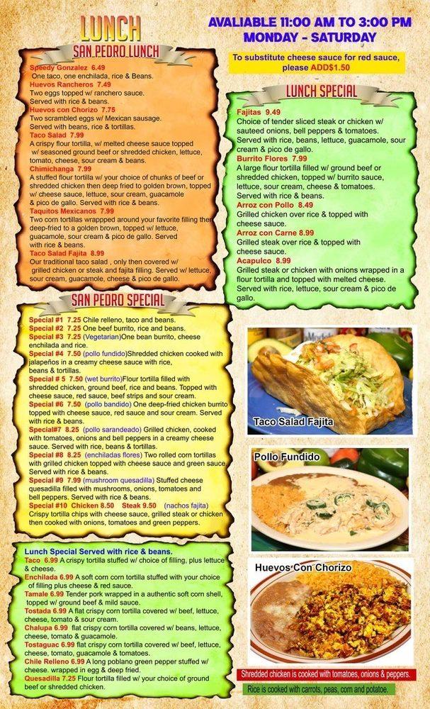 Swings Restaurant & Bar San Pedro Menu at Blake Pardey blog