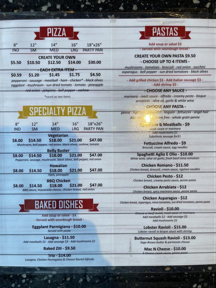 Menu at Lascari's Italian Cucina restaurant, La Habra