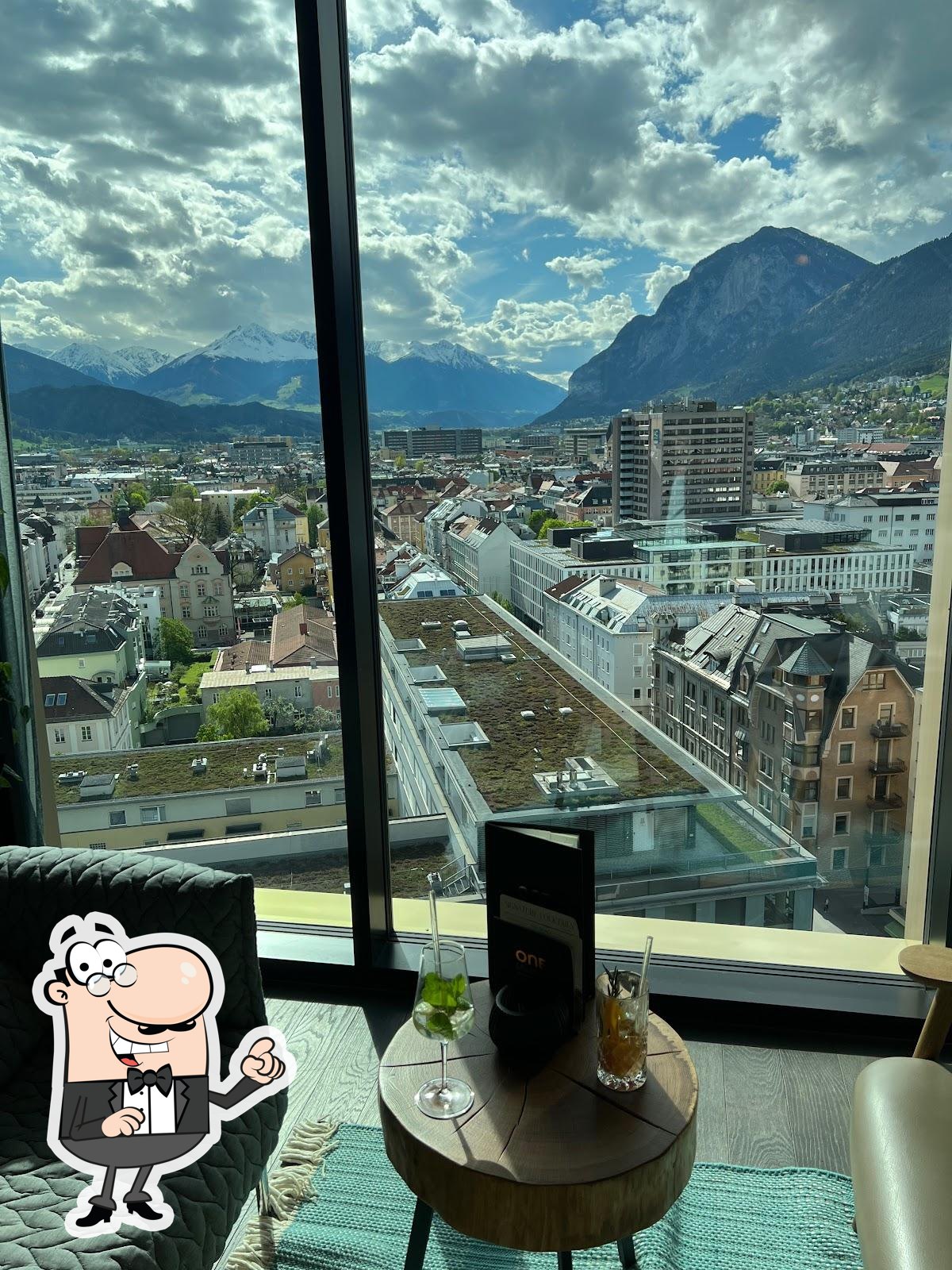Cloud One Bar Innsbruck (Motel One Rooftop), Innsbruck - Speisekarte, Preise und Bewertungen