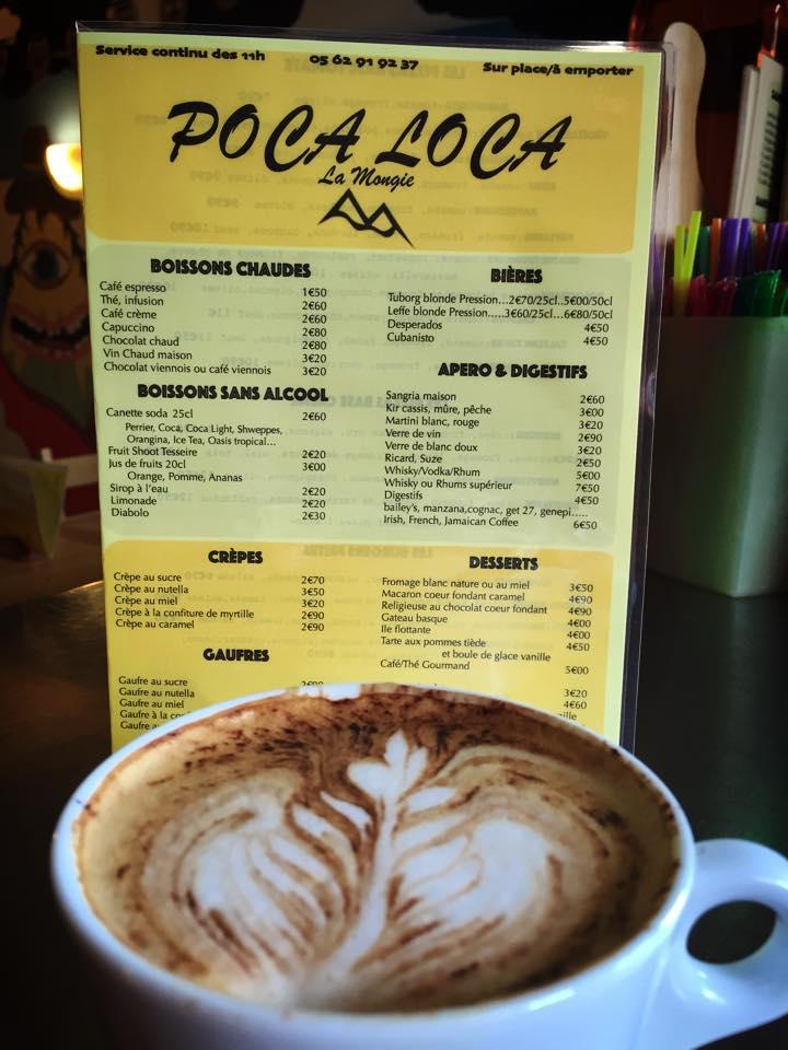 Menu au Le Poca Loca restaurant, Bagnères-de-Bigorre