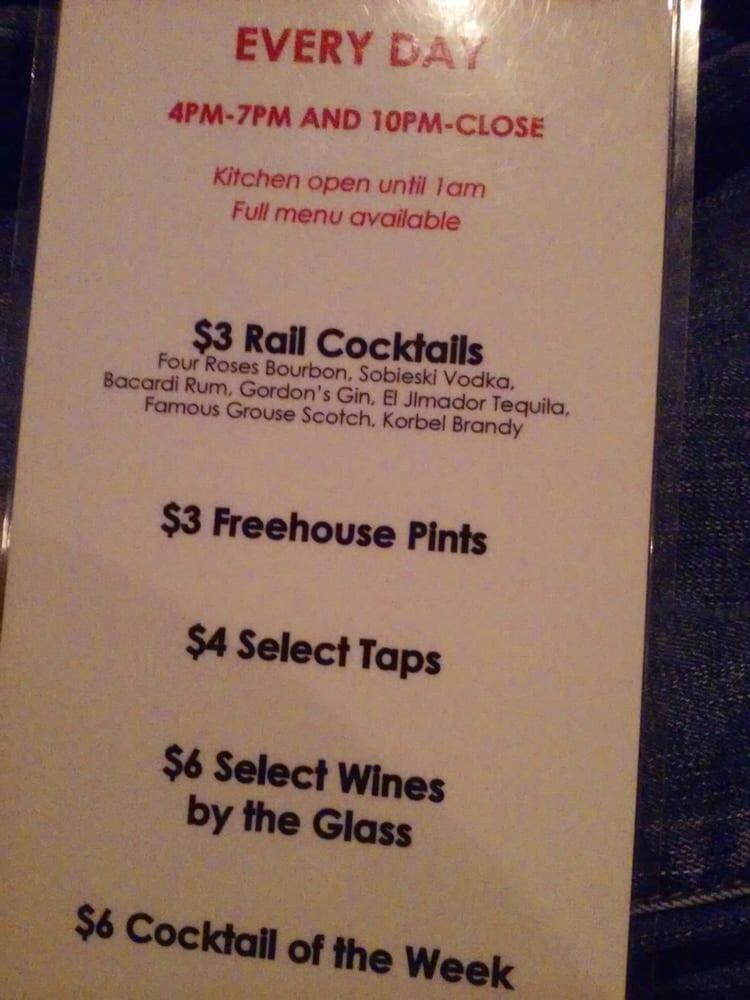 Menu at The Lowry pub & bar, Minneapolis