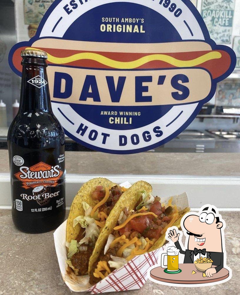 Dave's Hot Dogs, 323 S Pine Ave in South Amboy - Restaurant menu and ...