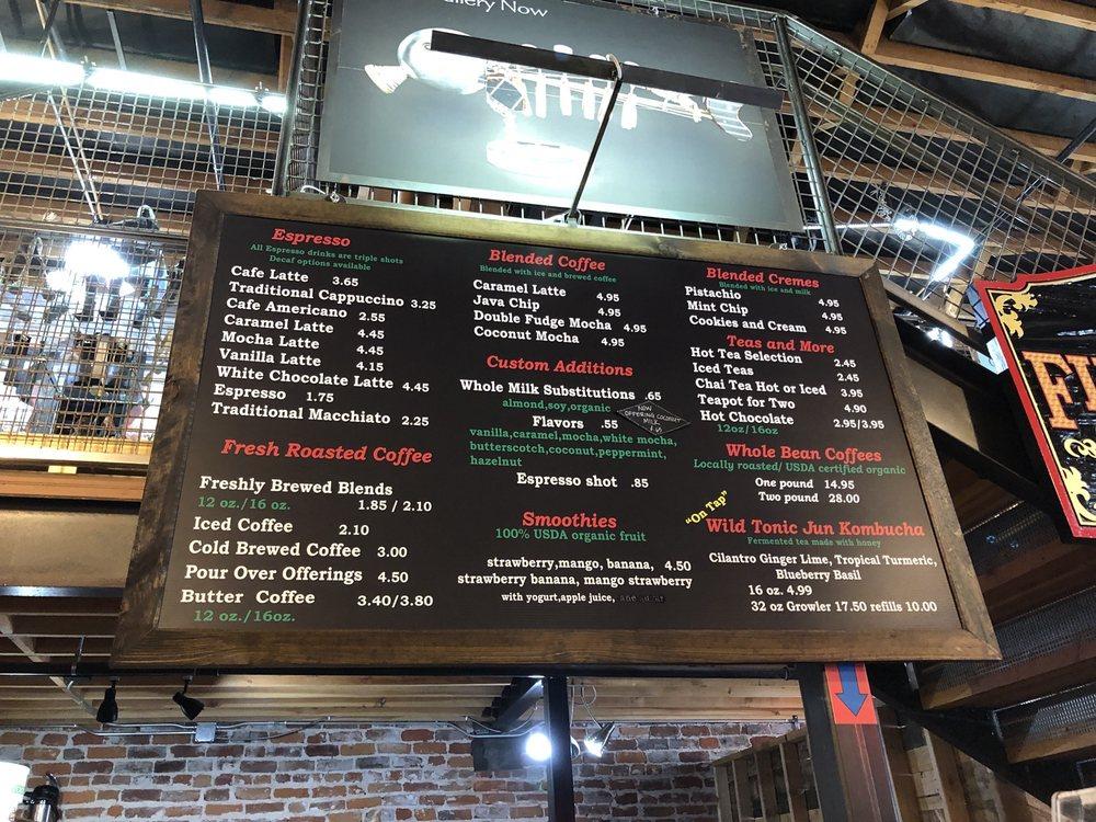 Menu at Firehouse Coffee Company desserts, Prescott