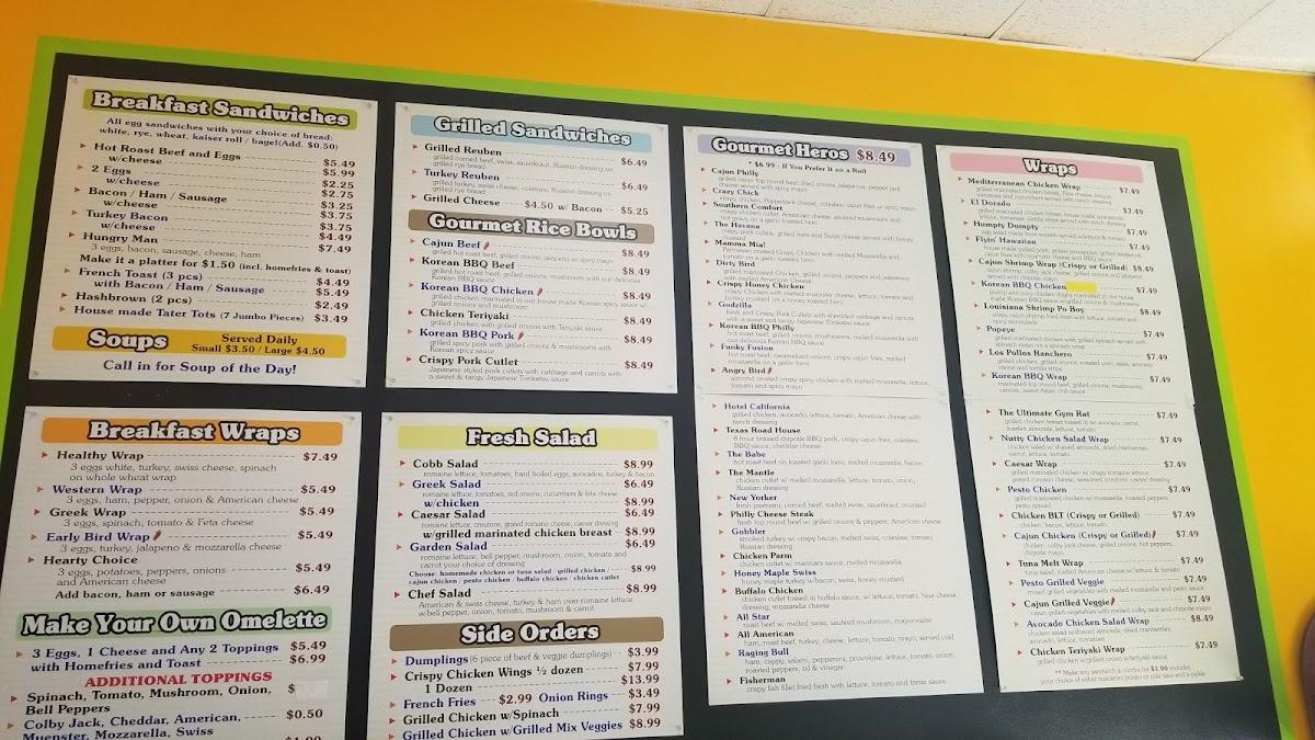 Menu at House of Heros restaurant, Hicksville, 8 Bloomingdale Rd