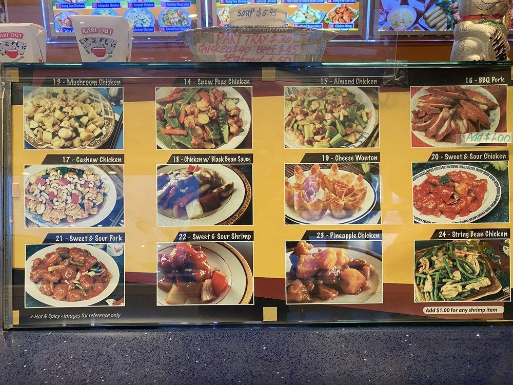 Menu at Golden Dragon Chinese Restaurant, Oxnard