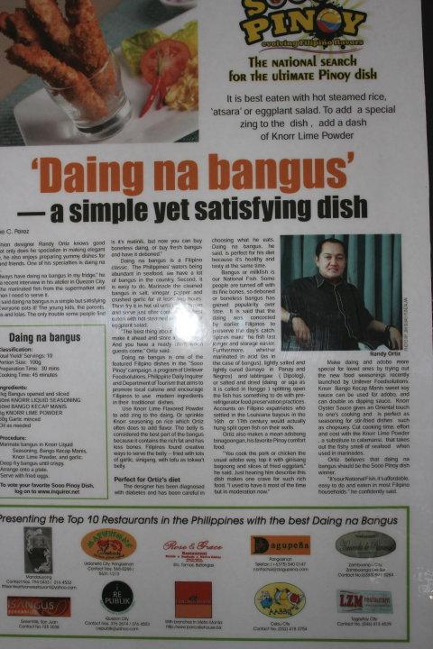 Menu at Lzm Restaurant, Cavite City, Bypass Road San Vicente II Silang ...