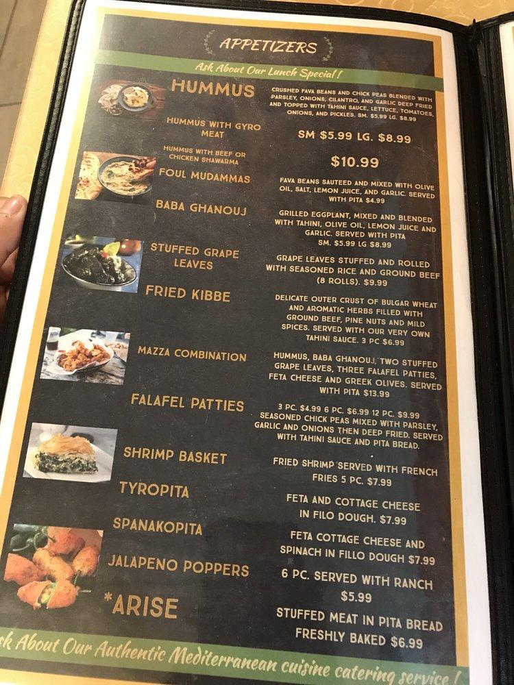 Menu at ALBASHA restaurant, Fishers, Village Square Ln