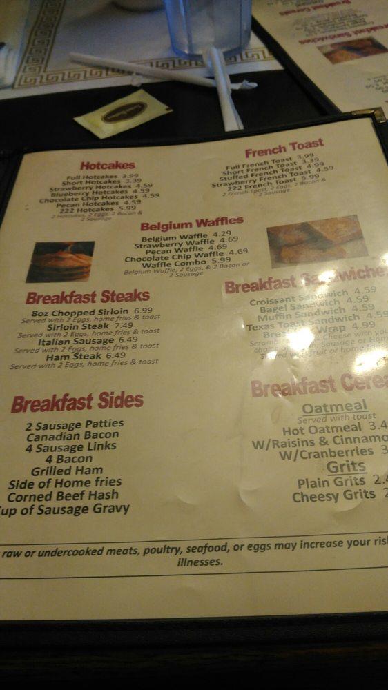Menu at Gabe's Family Restaurant, Cleveland