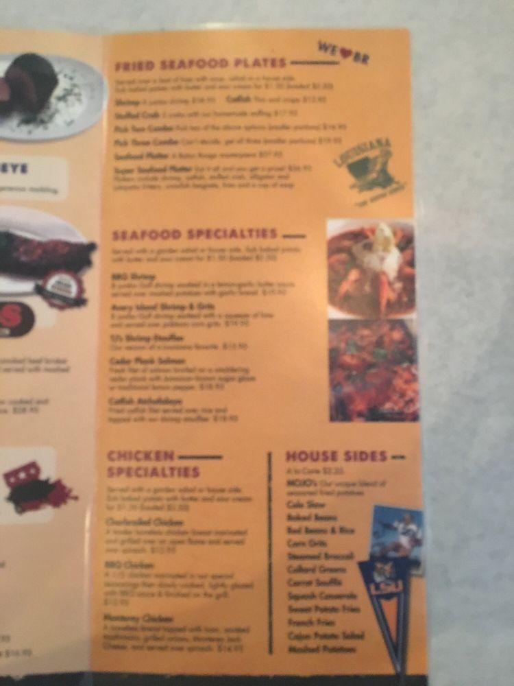 Menu at TJ Ribs - Siegen Lane BBQ, Baton Rouge, Siegen Ln