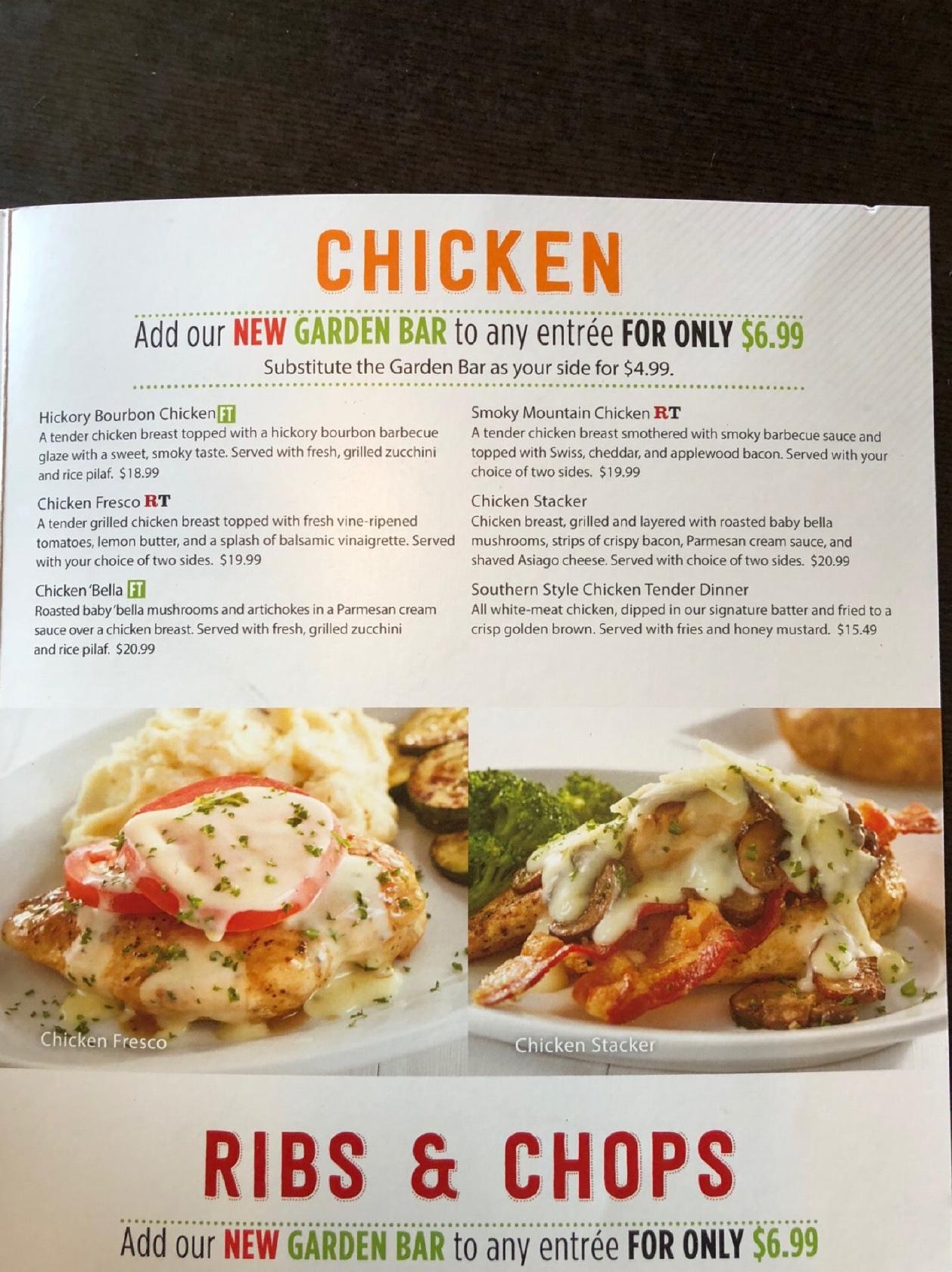 Menu at Ruby Tuesday Hawaii pub & bar, Honolulu, Moanalua Center