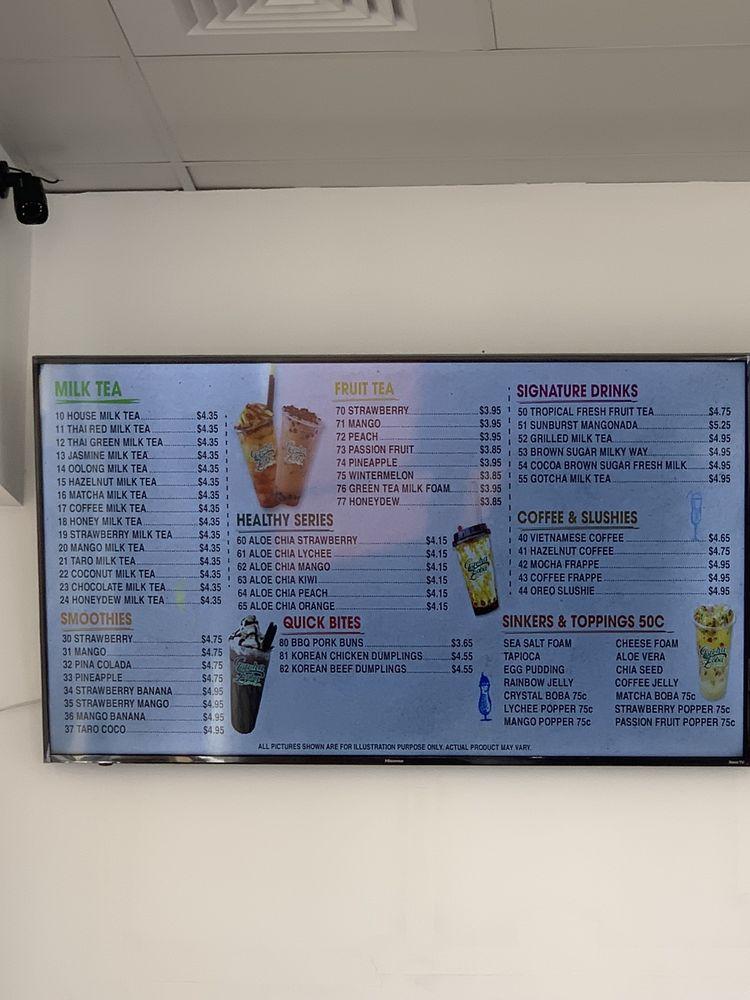Carta del pub y bar Gotcha Boba, League City