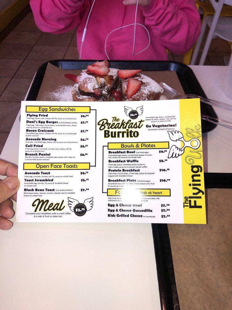 Carta del restaurante The Flying Yolk, Simi Valley