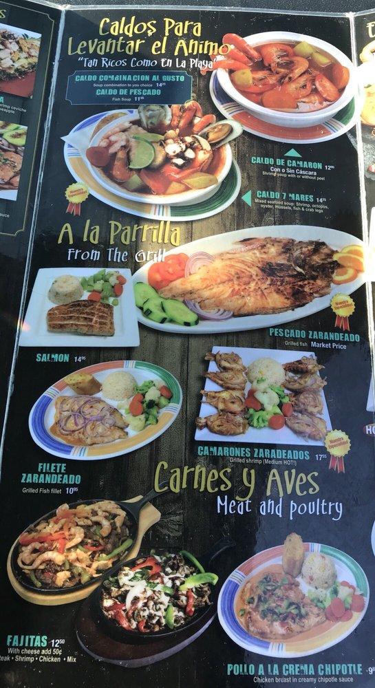 Menu at Las Islas Marias (Perrin Beitel) restaurant, San Antonio ...