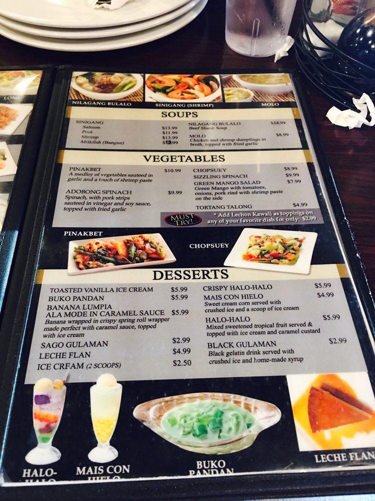 Menu at Gerry's Grill restaurant, Artesia, South St #107