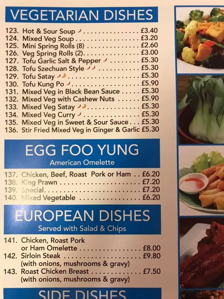 Menu at The Happy Days fast food, Innerleithen