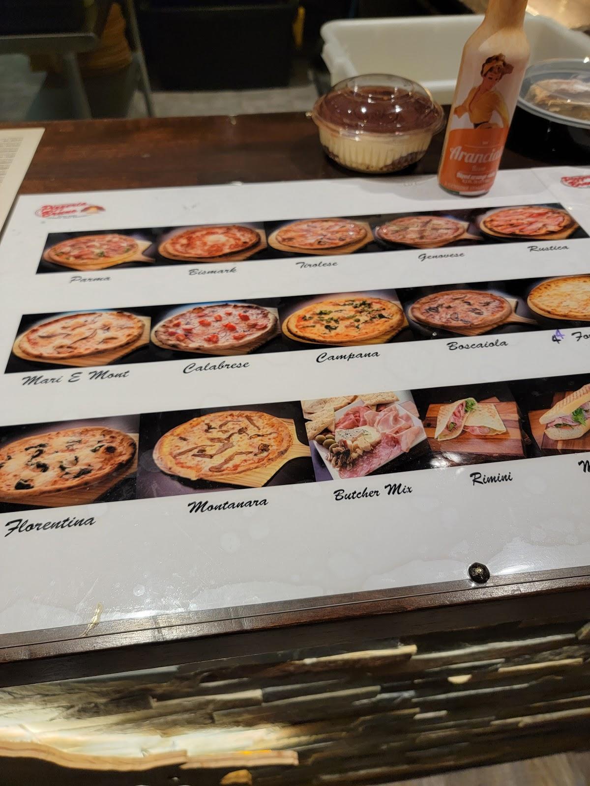 Menu at Pizzeria Bruno, Sutton