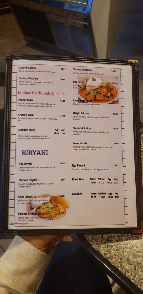 Menu at GINGER GARLIC restaurant, Bridgewater
