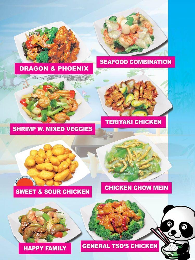 Menu at Taste of China Chinese Restaurant, Whiteland