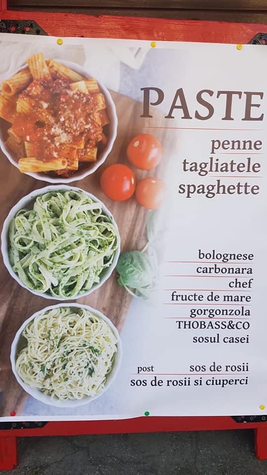 Menu at Thobass&Co, Rădăuți