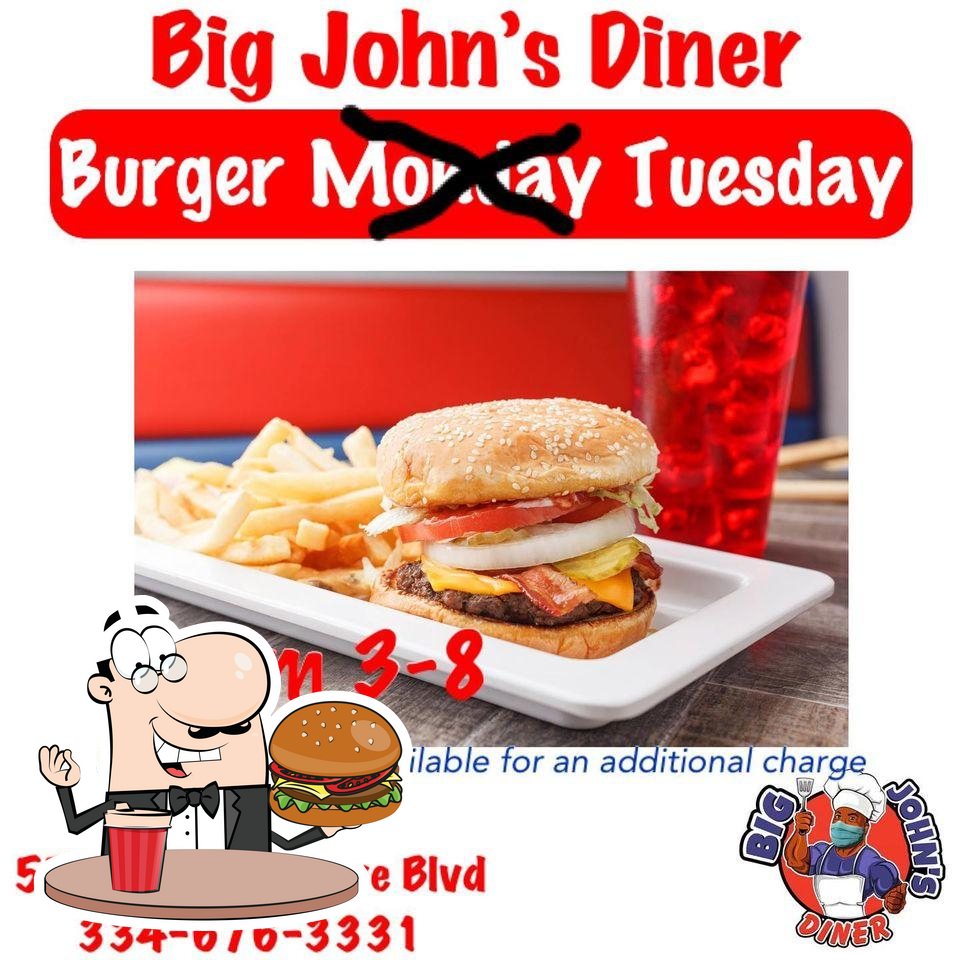 Big John's Diner in Montgomery - American restaurant menu and reviews
