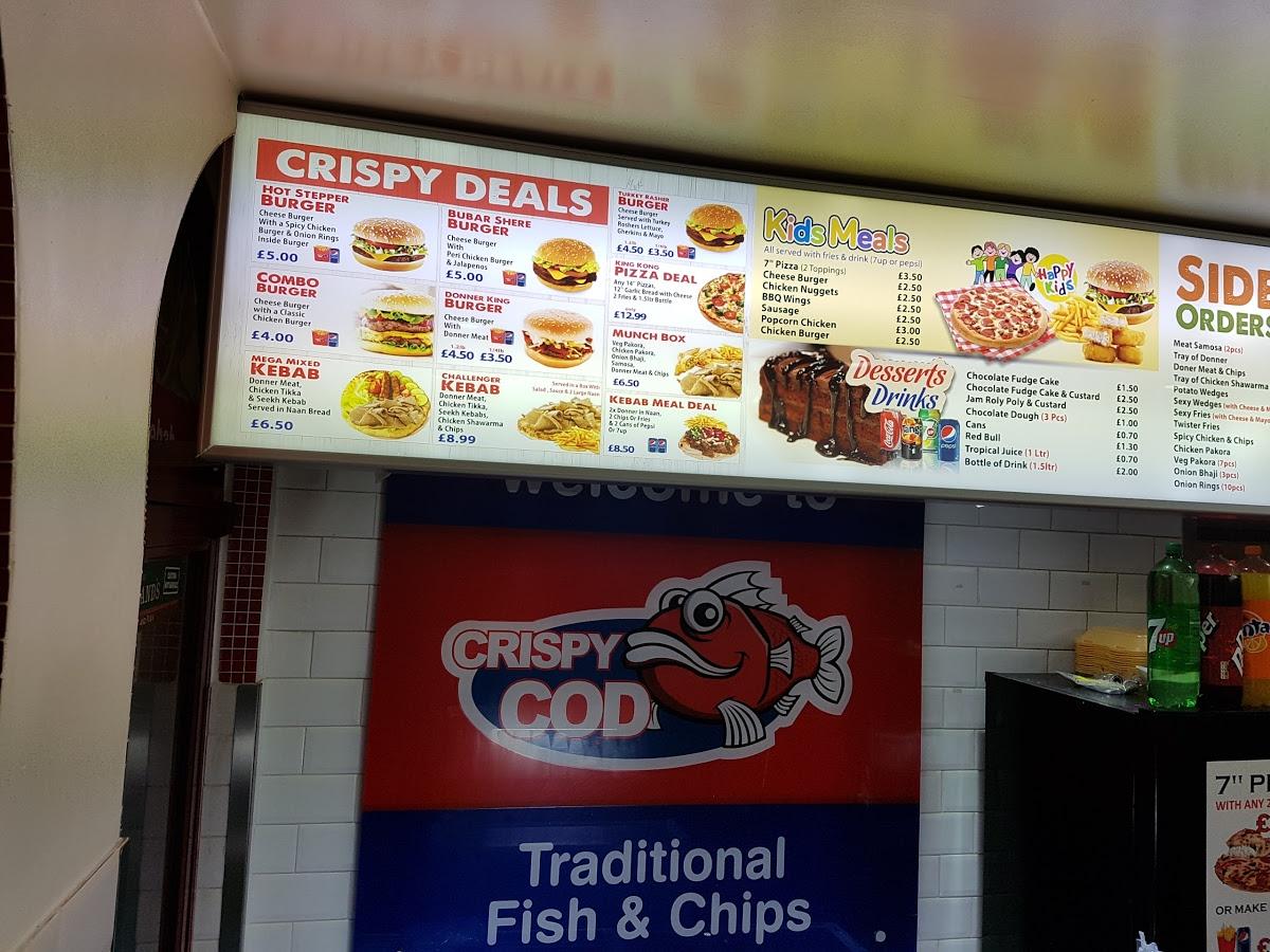 Crispy Cod, 809 Manchester Rd in Rochdale - Restaurant menu and reviews