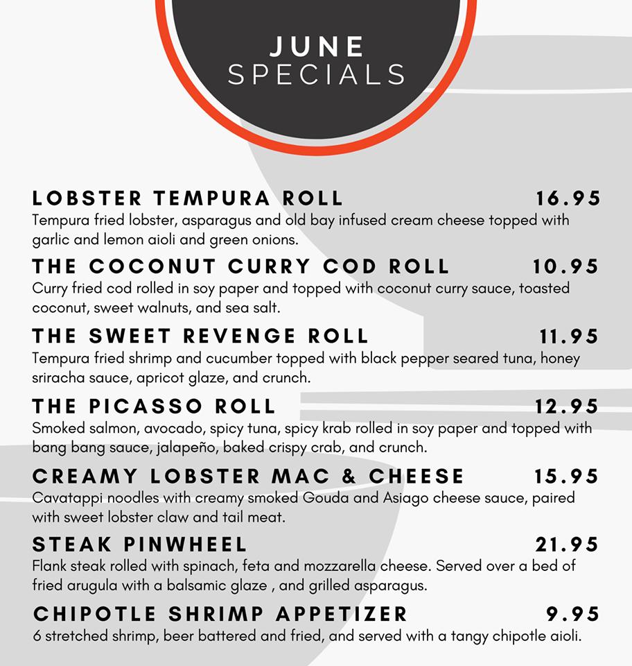 Menu at World Fusion restaurant, Lecanto