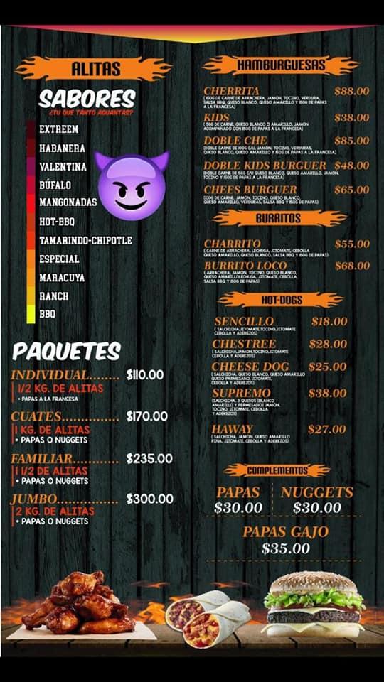Carta del restaurante Chepe’S, Chilpancingo del los Bravo