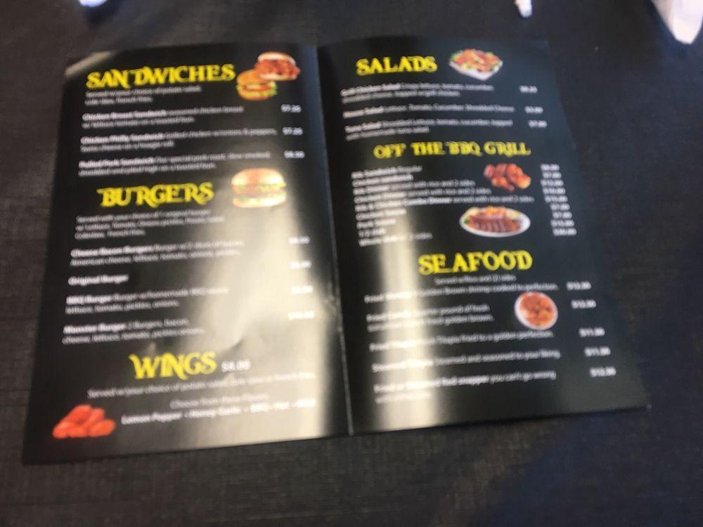 Menu at Skeebos BBQ, Palm Bay