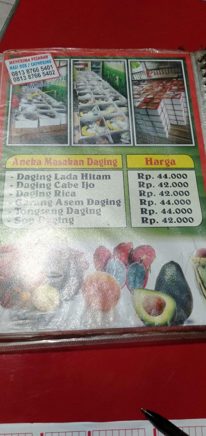 Menu at Bebek Kremes Mas Eko 1 restaurant, Tangerang