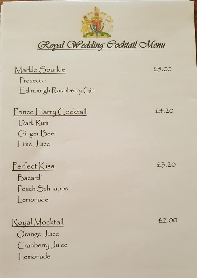 Menu at The Wheatsheaf Inn pub & bar, Staindrop