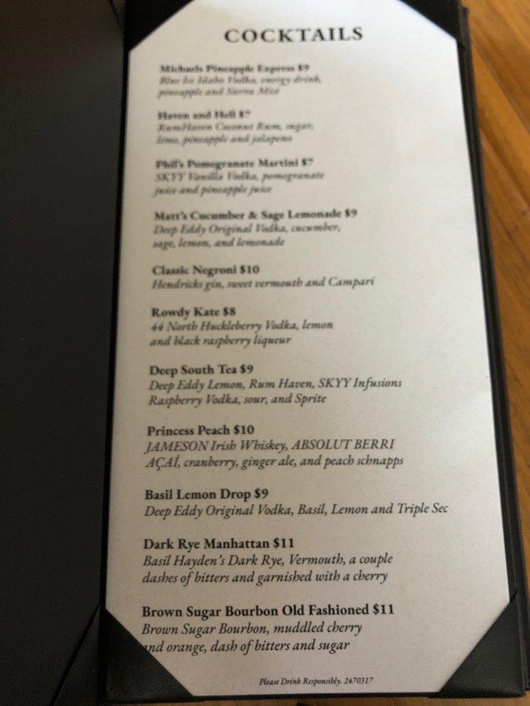 Menu at Canyon Crest BBQ, Twin Falls, 330 Canyon Crest Dr