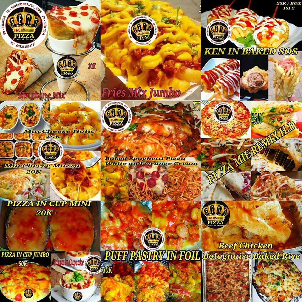 Menu at KING PIZZA SF77 restaurant, Palu