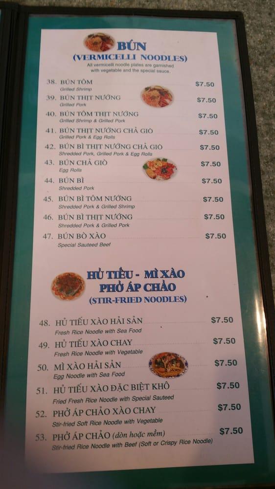 Menu at Pho 45 - La Mirada restaurant, La Mirada, La Mirada Blvd