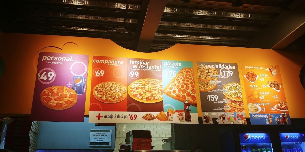 Menu at Pizzeta La Conquista pizzeria, Culiacán, Boulevard ...