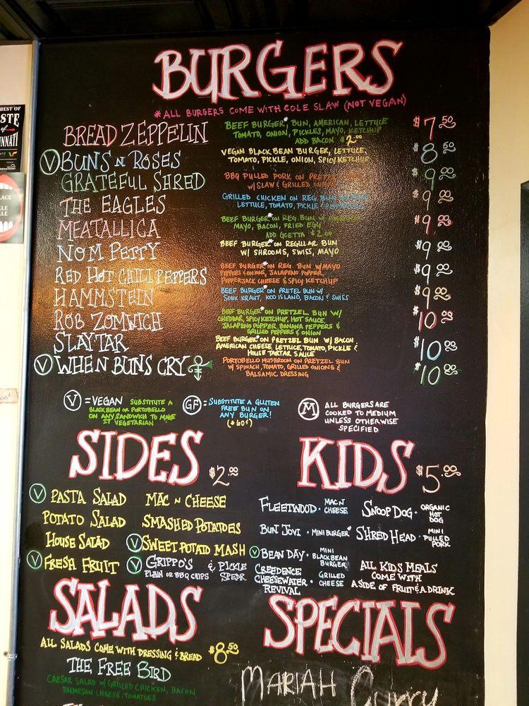 Menu at Tickle Pickle Restaurant, Cincinnati