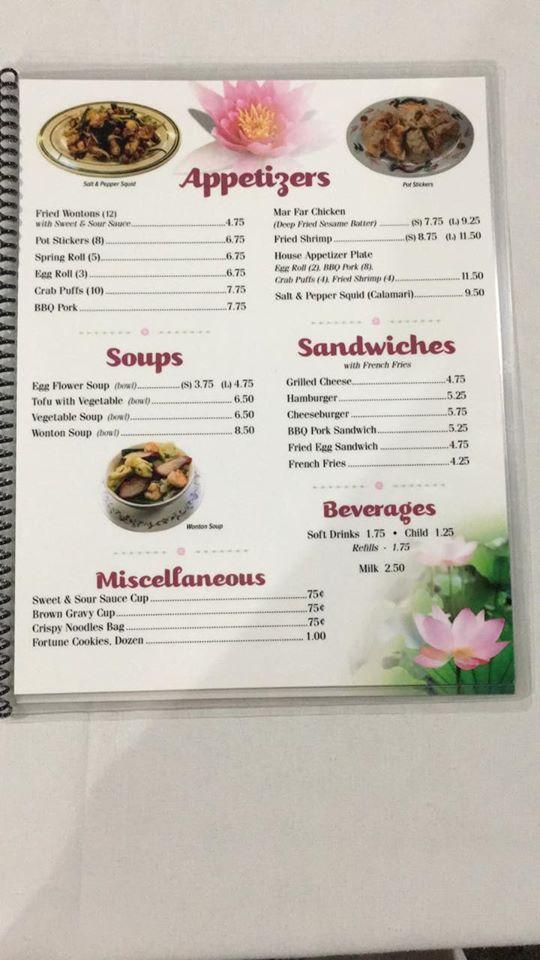 Menu at Susie's Cafe, Pendleton