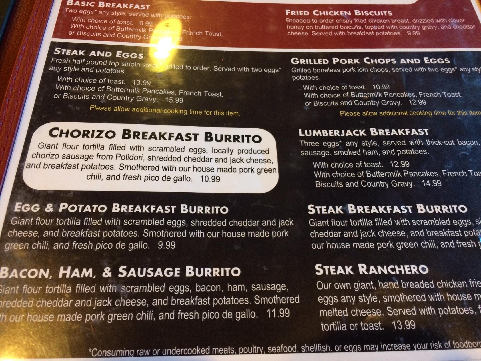 Menu at Toast Fine Food & Coffee restaurant, Littleton, W Belleview Ave ...
