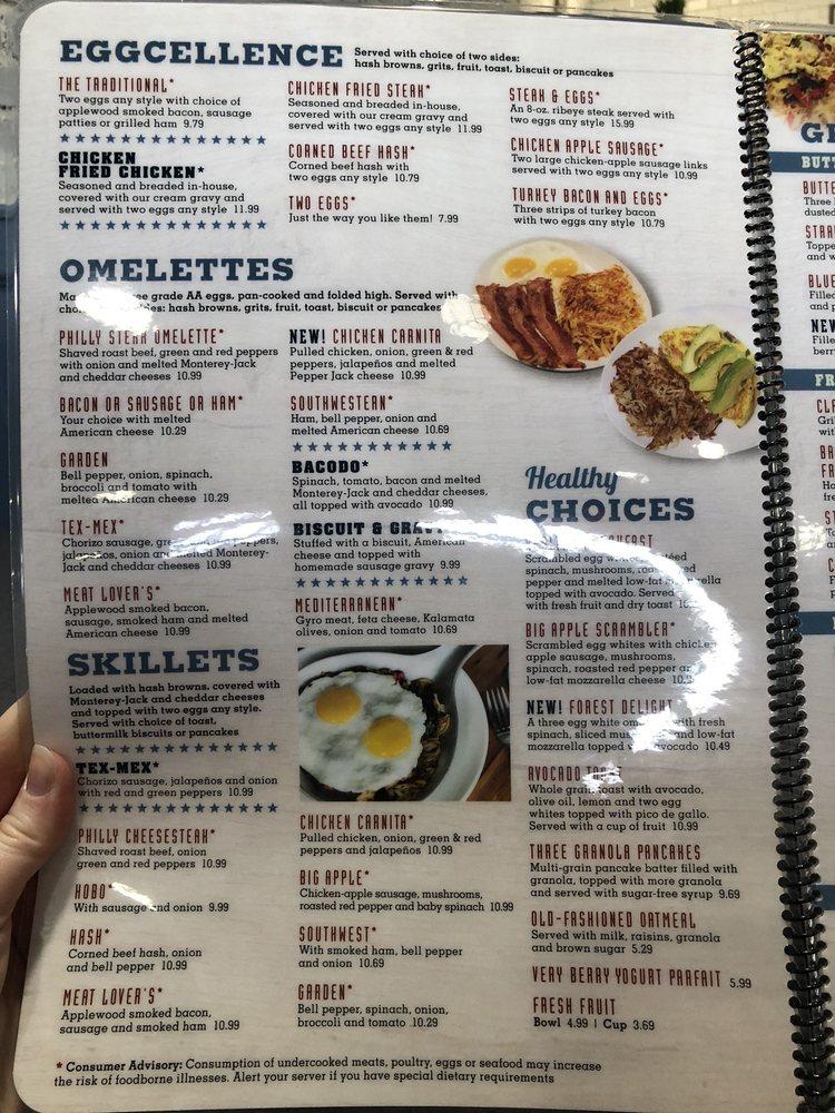 Menu at Sunview Cafe, The Colony, State Hwy 121 Ste 120