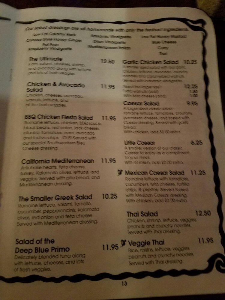 Menu at Rutabegorz restaurant, Fullerton, 211 N Pomona Ave