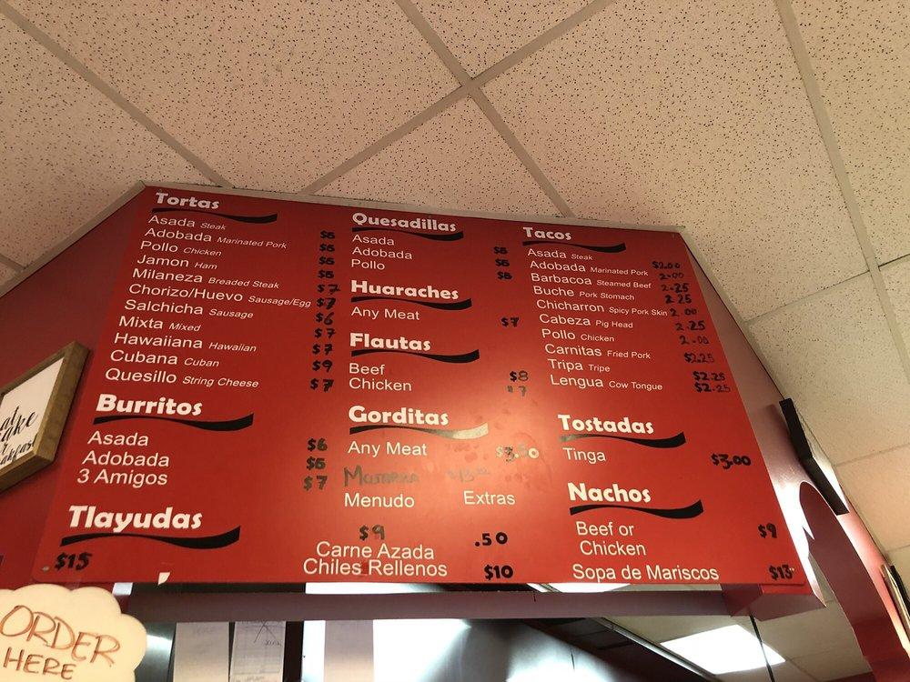 Menu at La Super Torta restaurant, Columbus, 721 Georgesville Rd
