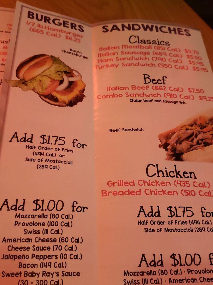 Menu at Beggars Pizza pizzeria, Oak Lawn, Central Ave