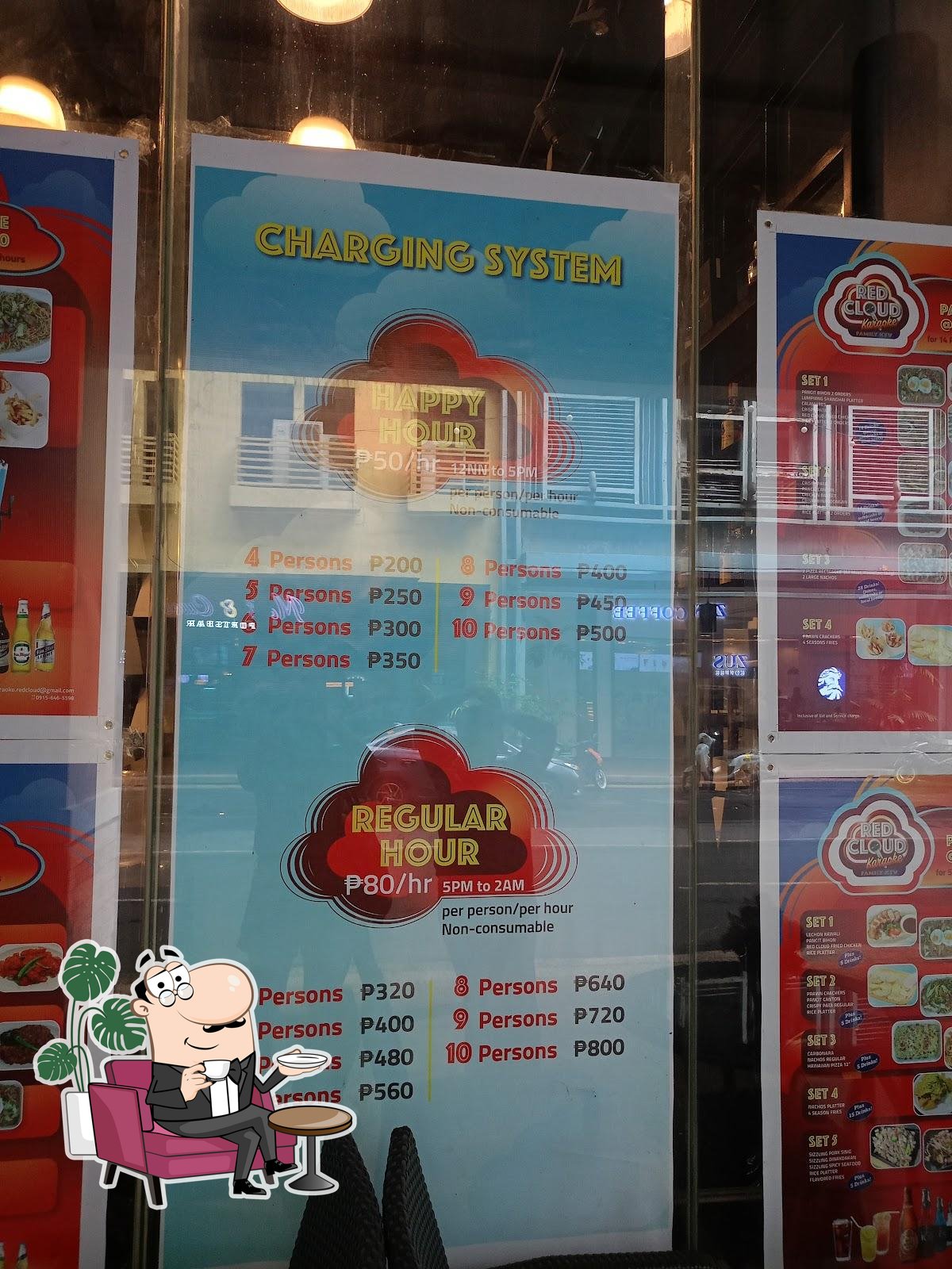 RED CLOUD KARAOKE FAMILY KTV, Quezon City - Restaurant menu, prices and ...