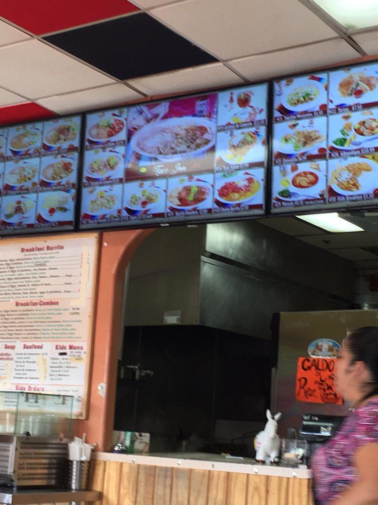 Menu at Taco Inn restaurant, Oxnard, 812 N Ventura Rd