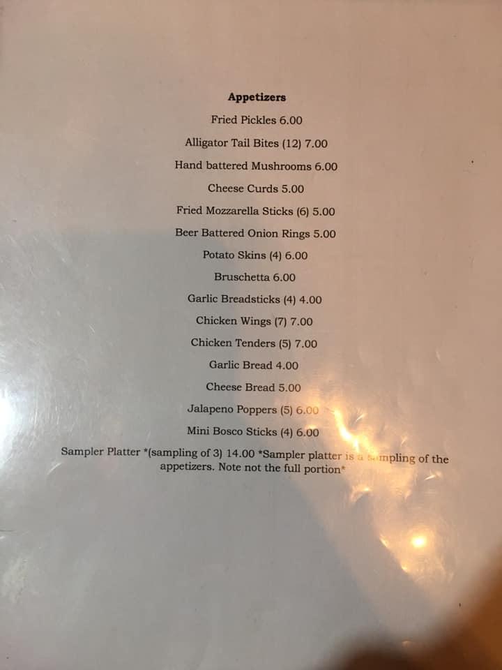 Menu at Gabriella's Restaurant, Albany, 203 Oak St